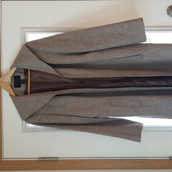 Ashro | Jackets & Coats | Ashro Womens Full Length Duster Jacket Brown ...